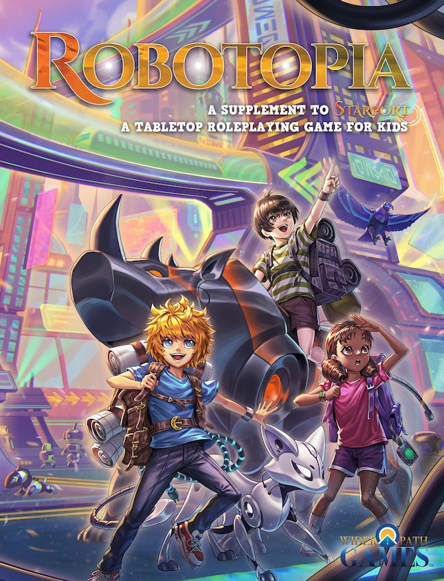 Robotopia, A Setting And Supplement for Starport (PDF Only) – Wider Path Games