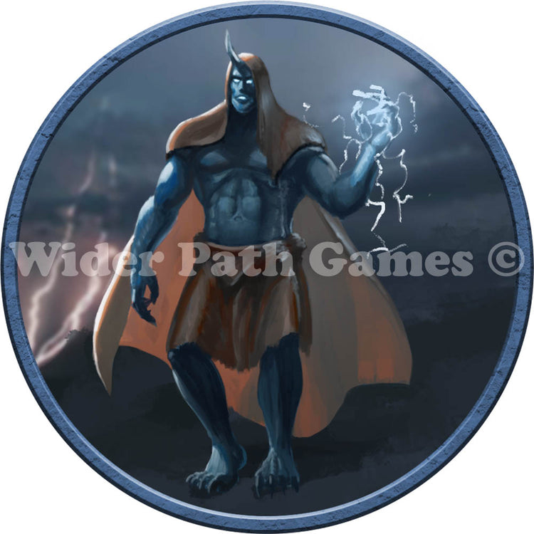 Giant Tokens – Wider Path Games