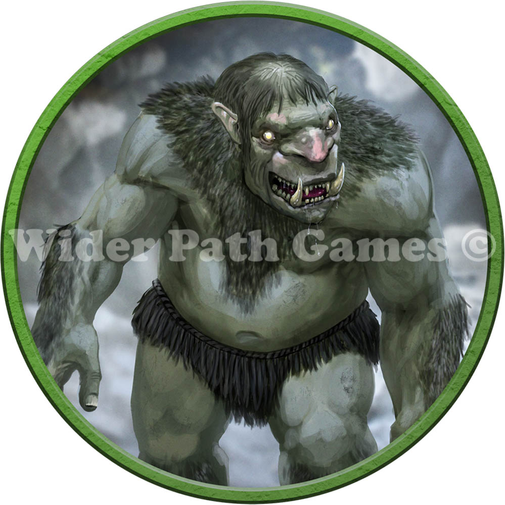 Giant Tokens – Wider Path Games